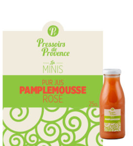 Jus Pamplemousse 100% naturel format mini - Pressoirs de Provence